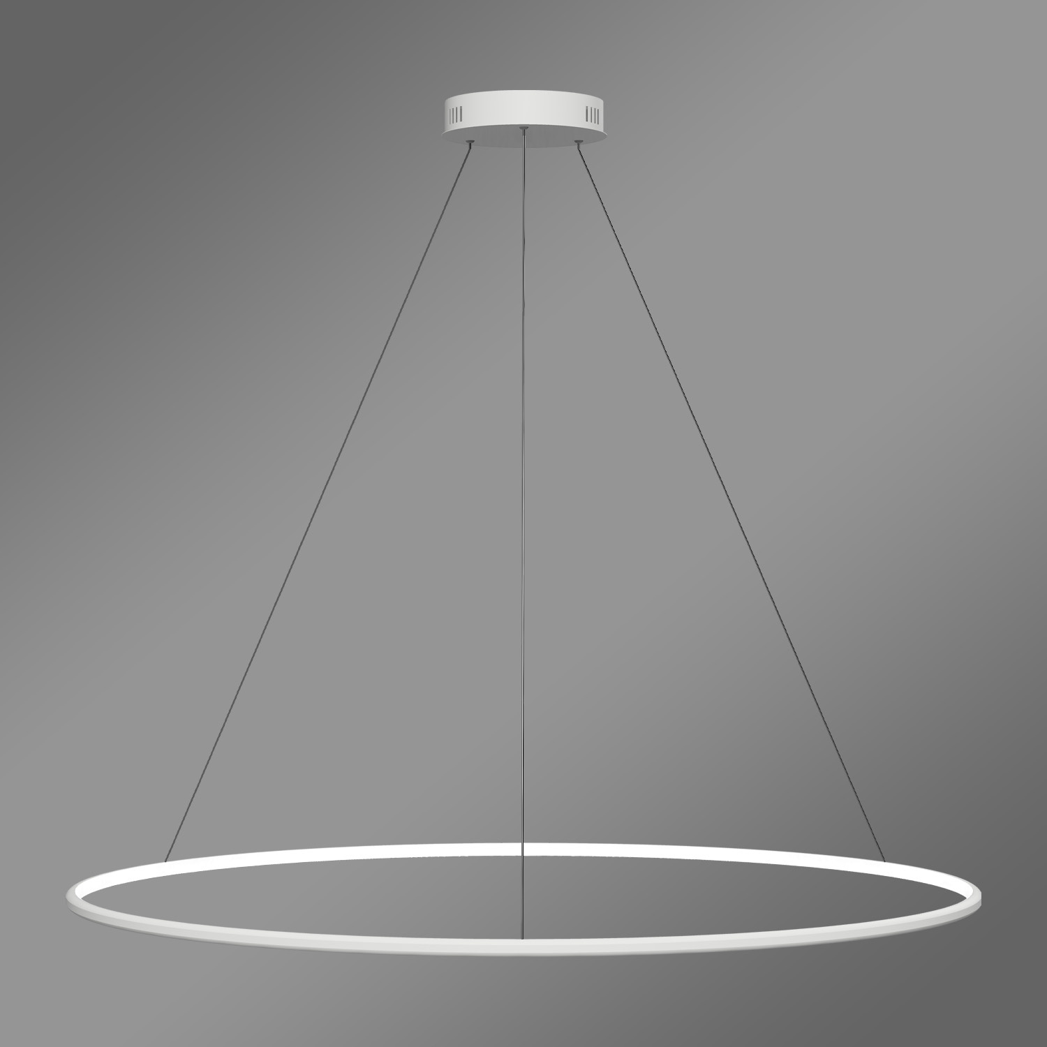 Lampa LED Orbit No.1 120 cm biała, ściemniana triakiem 4000K | LEDesign